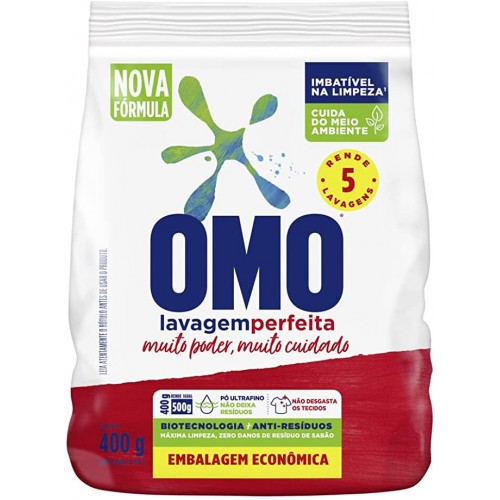 Sabão em Pó Omo Multiação sache 400g